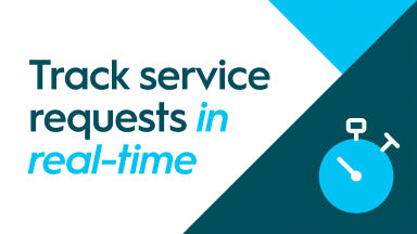 Game-changing visibility of service request progress on North